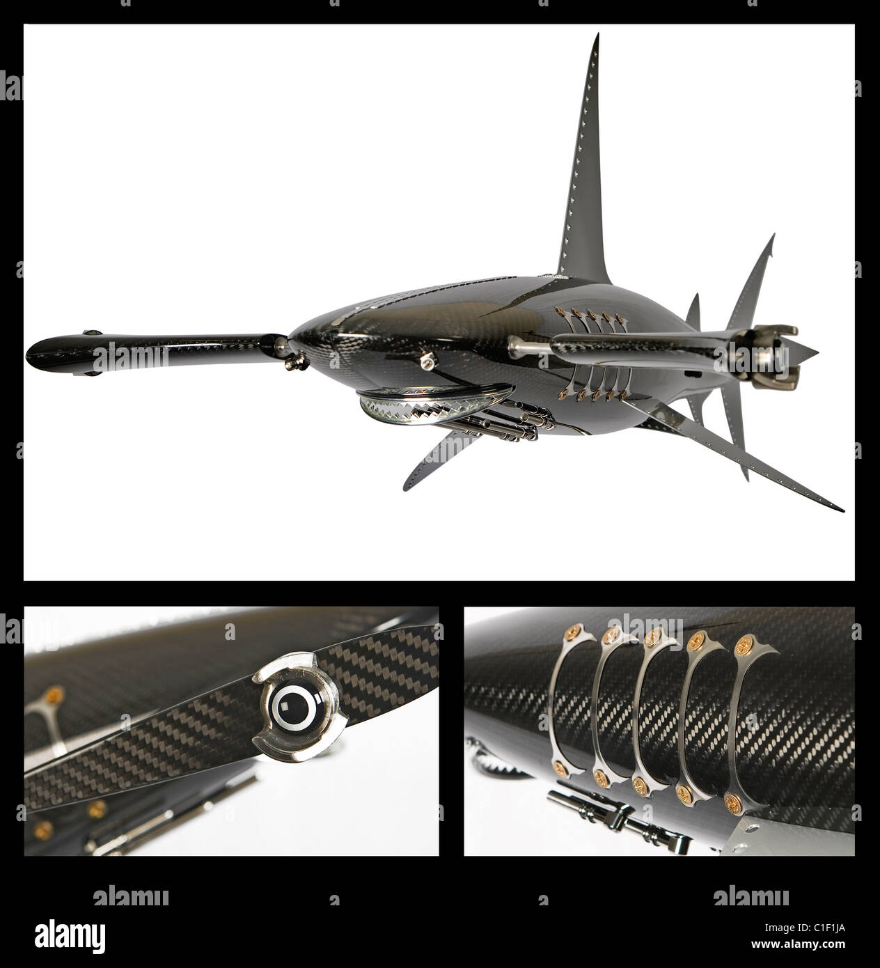 Car shark some fin fishy model hi-res stock photography and images - Alamy