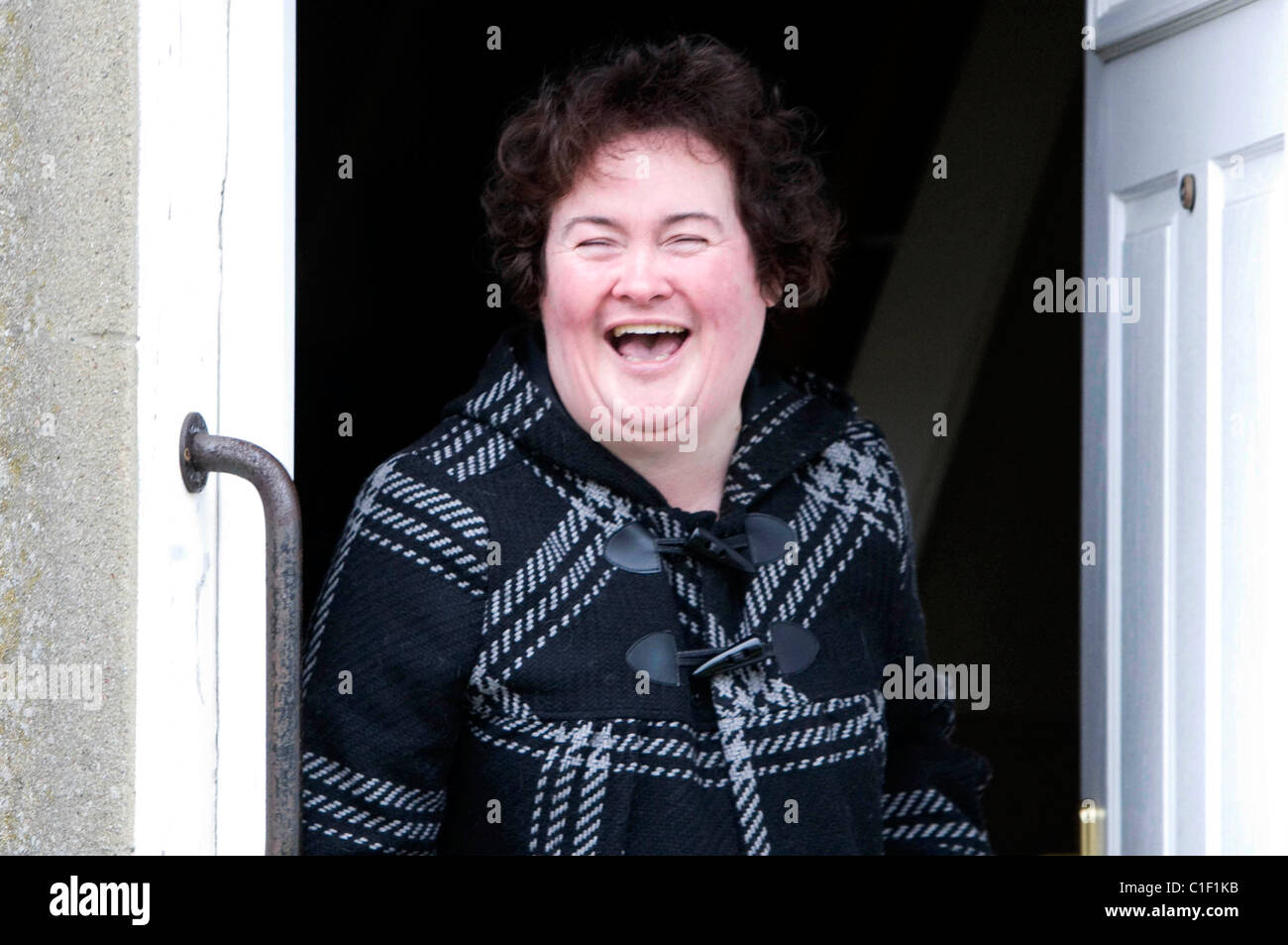 Britain's Got Talent' phenomenon Susan Boyle in high spirits while ...