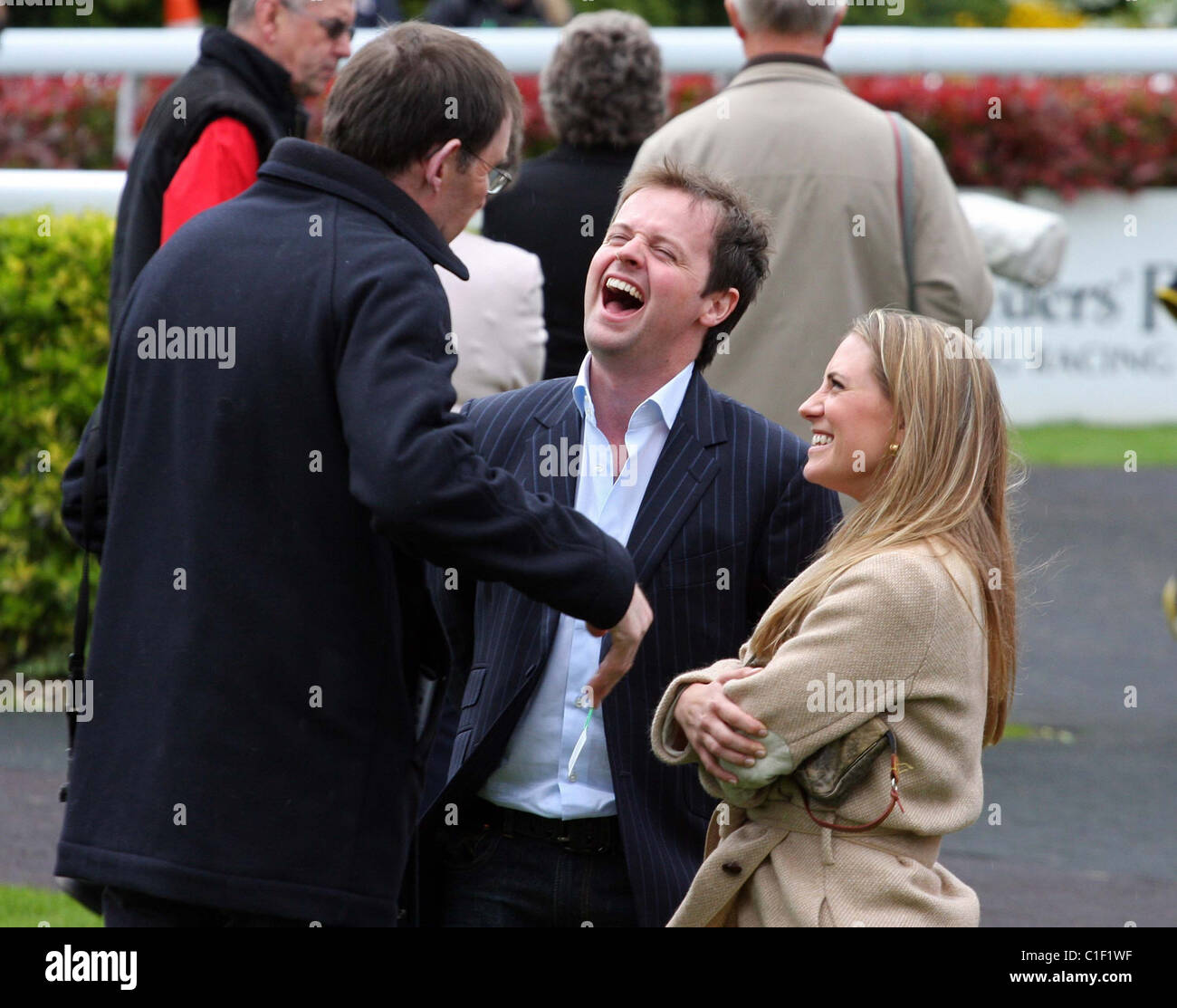 Declan Donnelly and girlfriend Georgie Thompson enjoying a day at ...