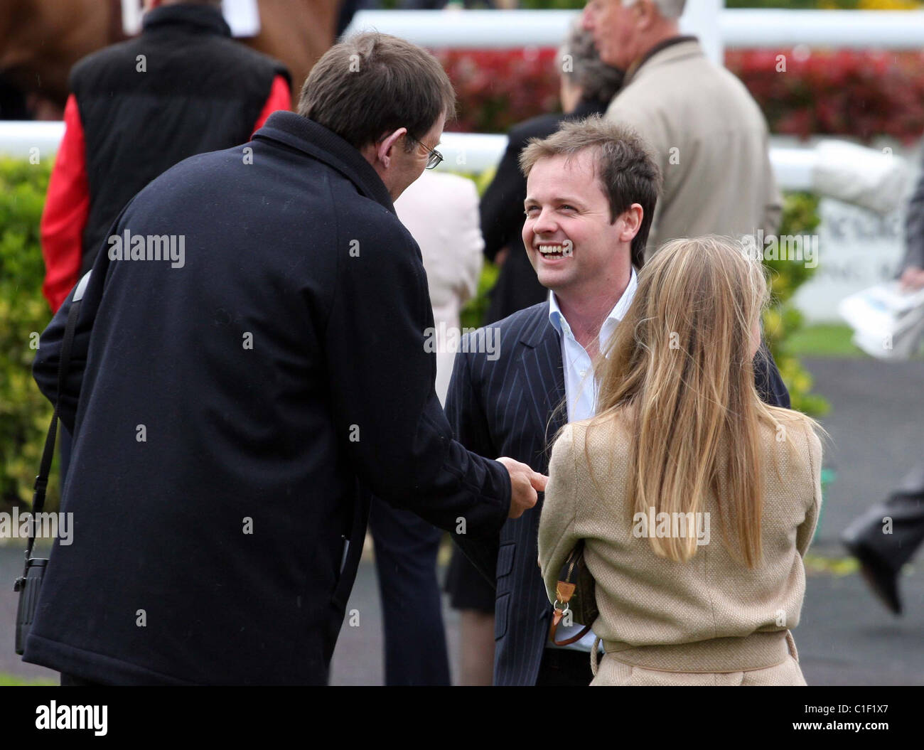 Declan Donnelly and girlfriend Georgie Thompson enjoying a day at ...