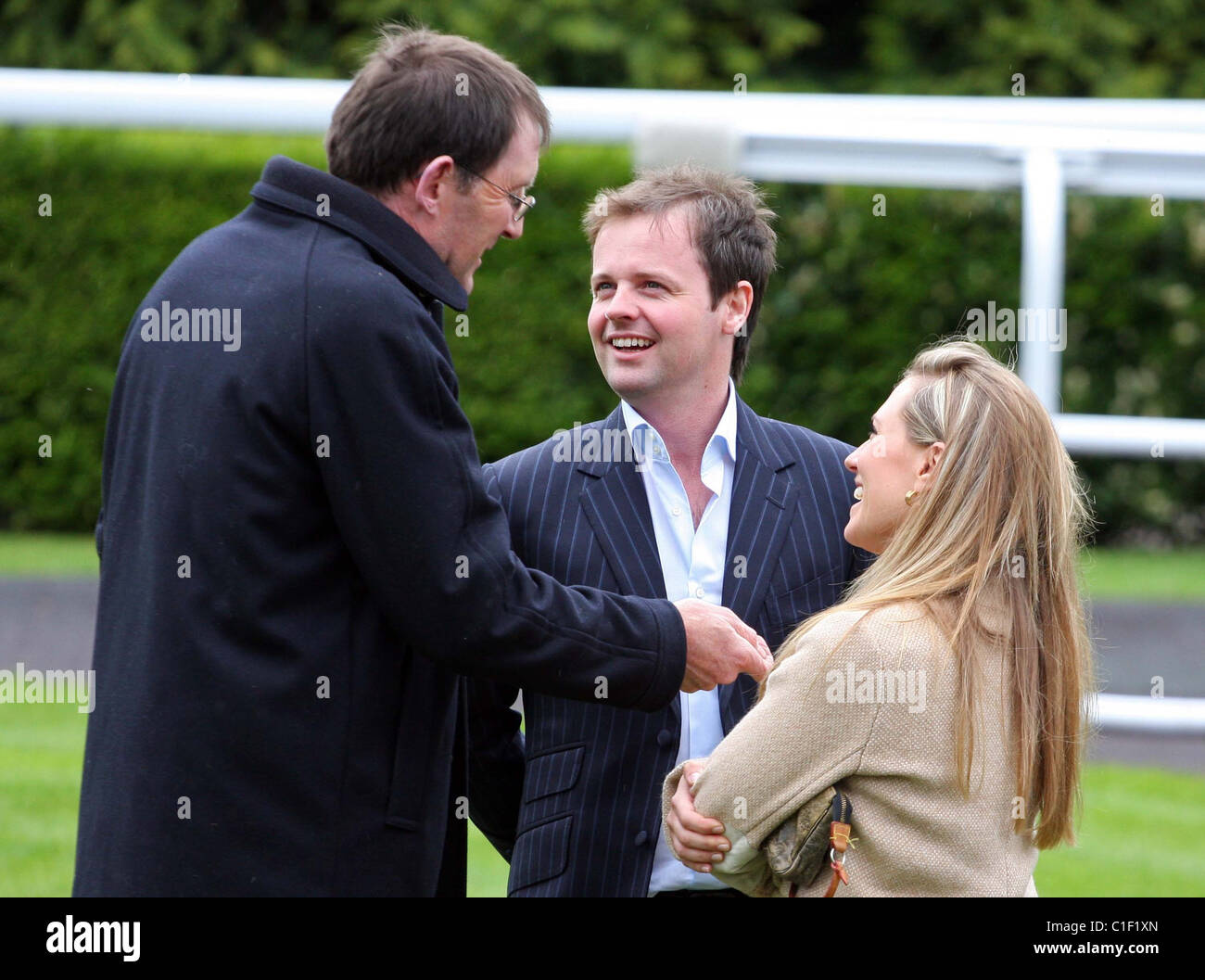 Declan Donnelly and girlfriend Georgie Thompson enjoying a day at ...