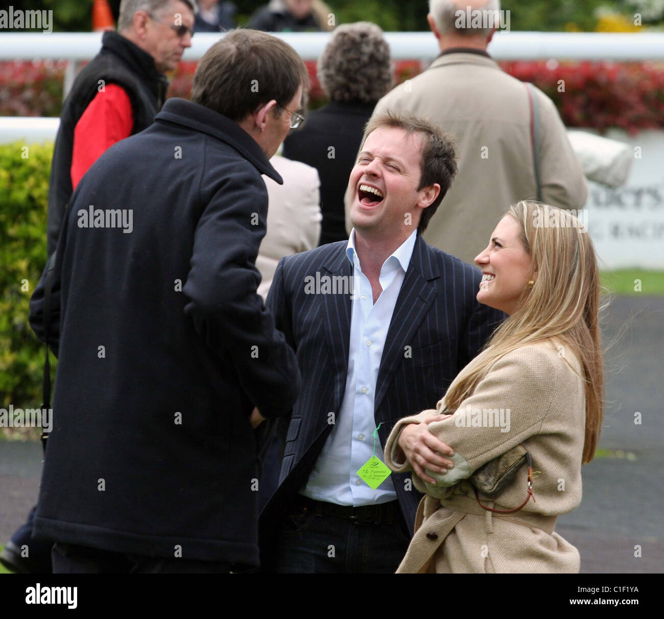 Declan Donnelly and girlfriend Georgie Thompson enjoying a day at ...