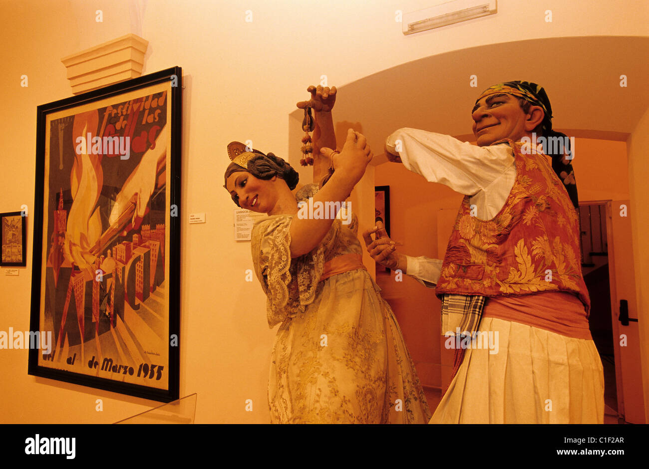 Spain, Valencia, Ethnographic Museum of Fallas Ninots Stock Photo - Alamy