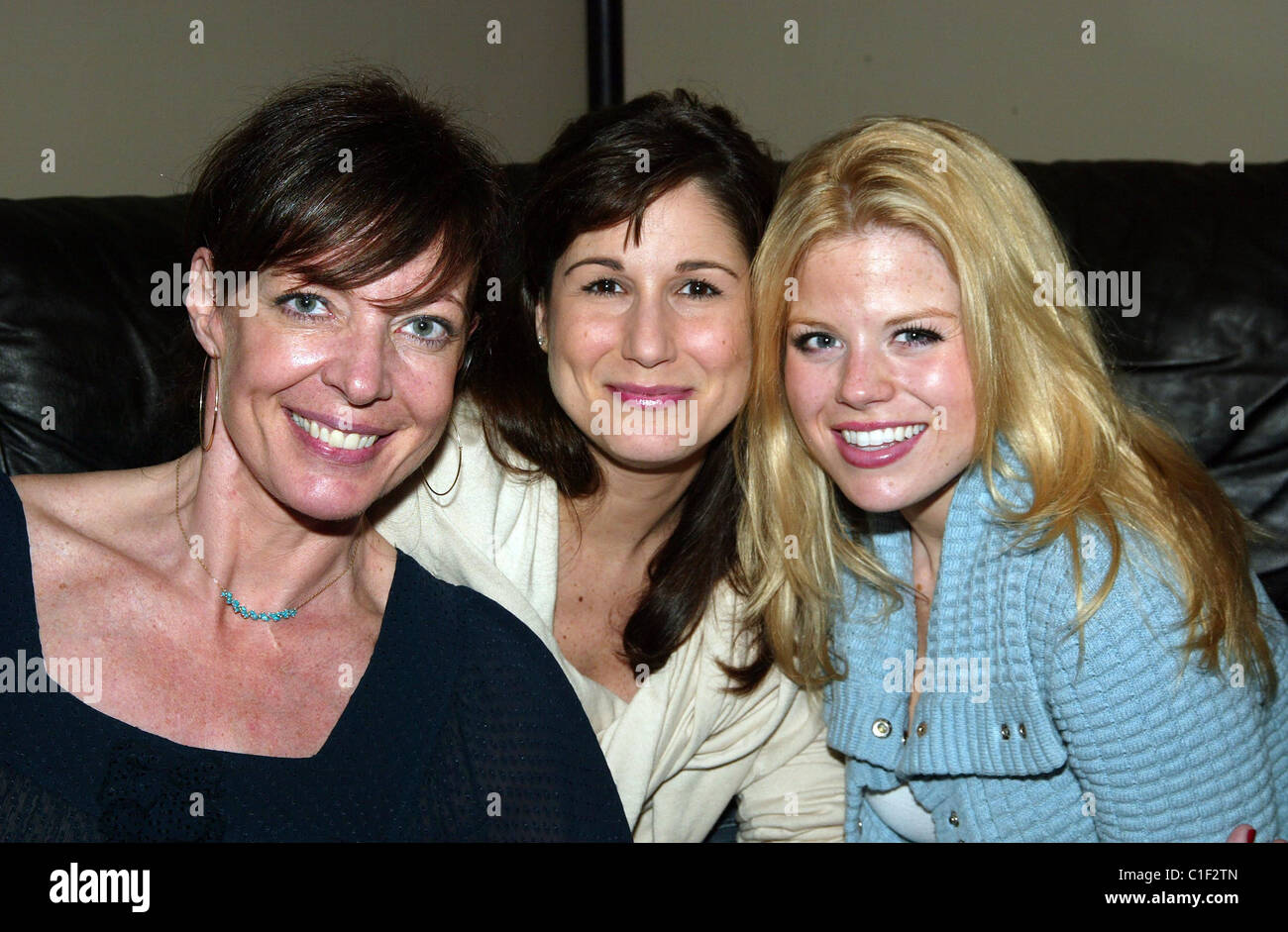 Allison Janney, Stephanie J. Block and Megan Hilty, The "Nine To Five ...