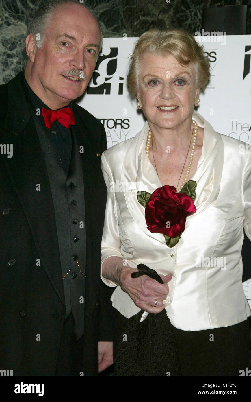 Simon Jones and Angela Lansbury attending the Actors Company Theatre ...