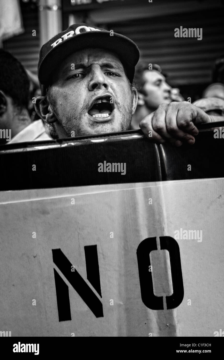 911 protest new york city Stock Photo - Alamy