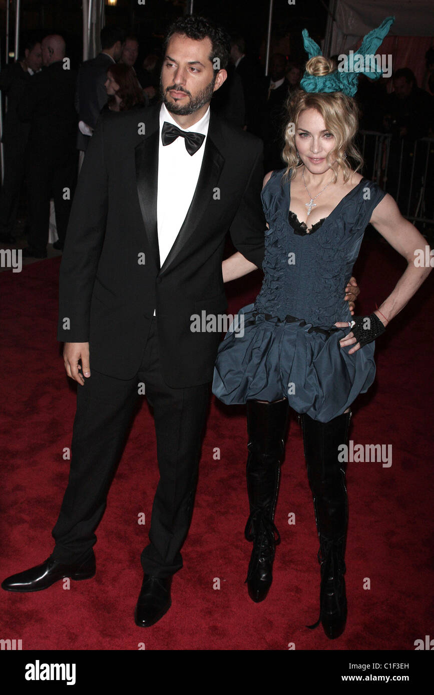 Guy Oseary and Madonna 'The Model As Muse: Embodying Fashion' Costume ...