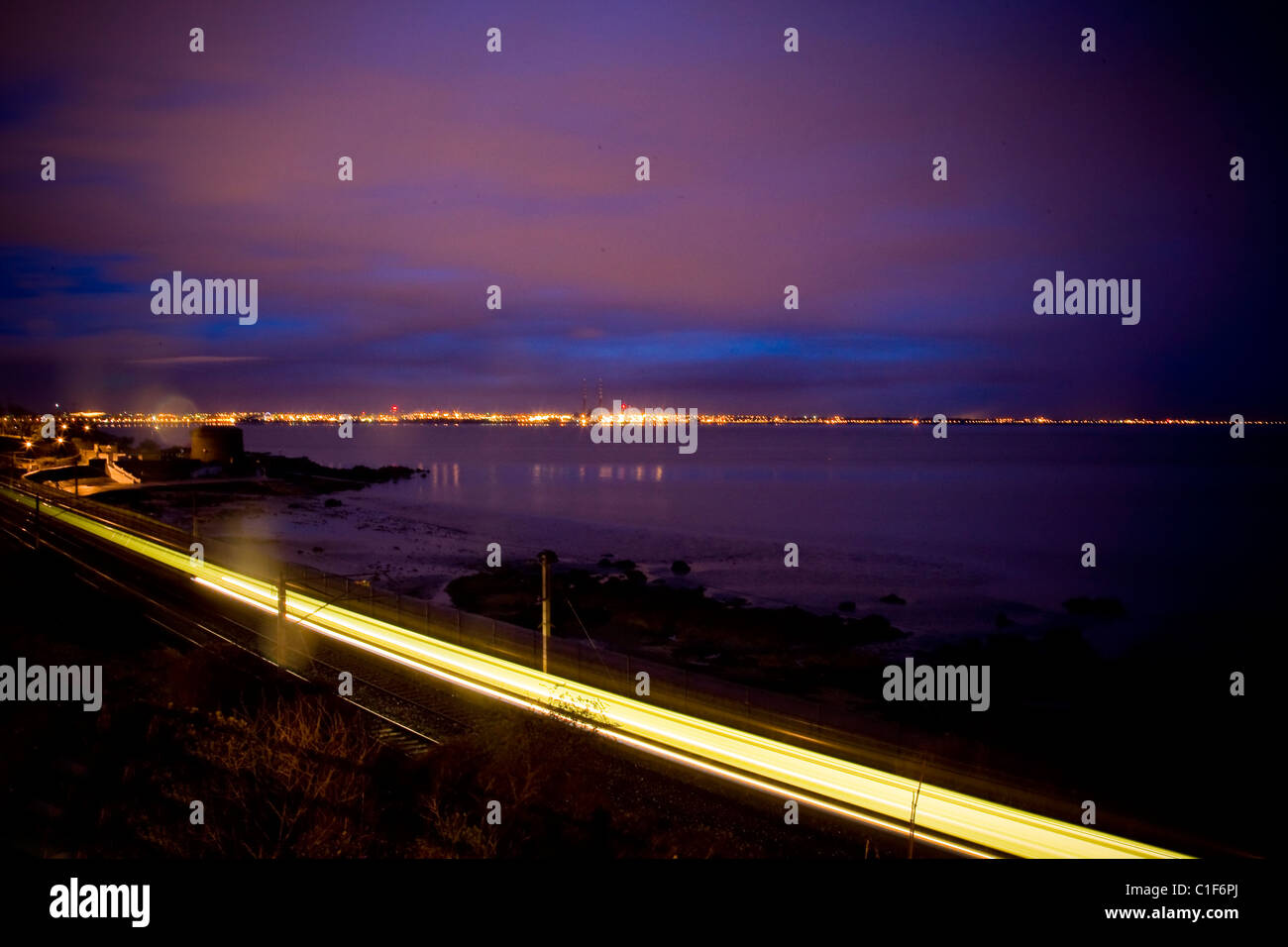 Dublin Bay At Dawn Stock Photo - Alamy