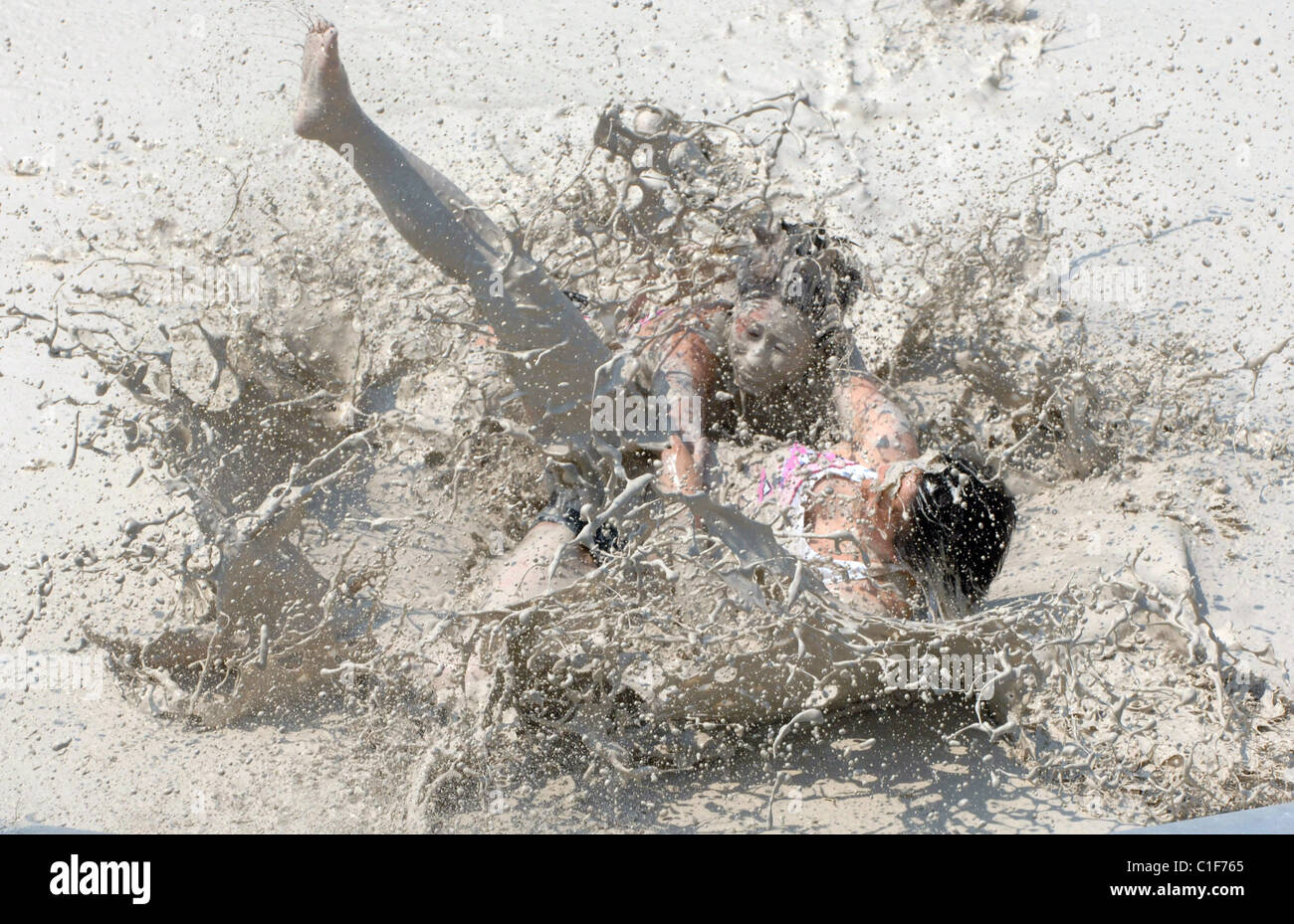 China scoops mud wrestling gold and silver China has dominated the ...