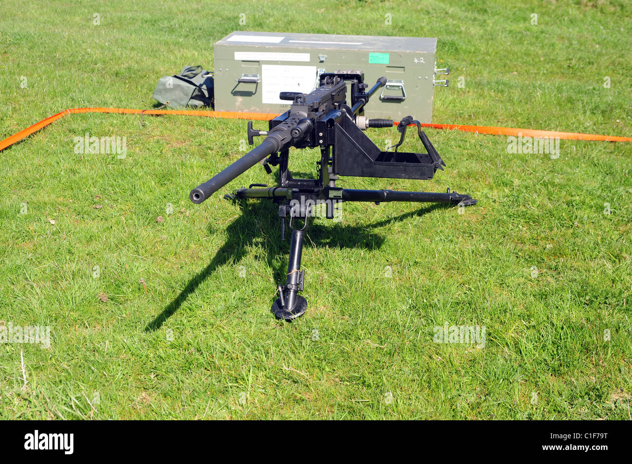 The M2 Machine Gun, Browning .50 Caliber Machine Gun, or "Ma Deuce" is ...