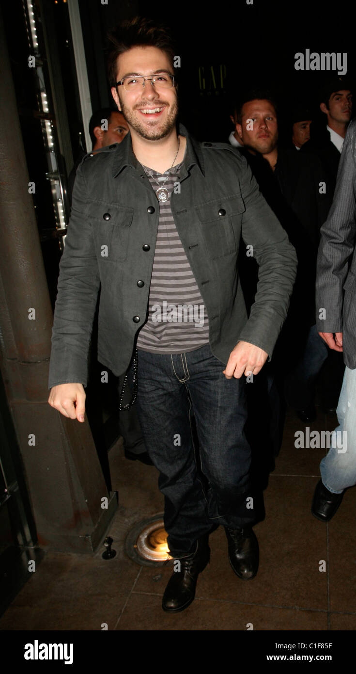Danny Gokey The American Idol finalist spends an evening out with ...