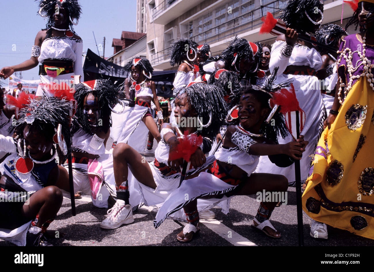 Traditional dress of trinidad and tobago hi-res stock photography and ...