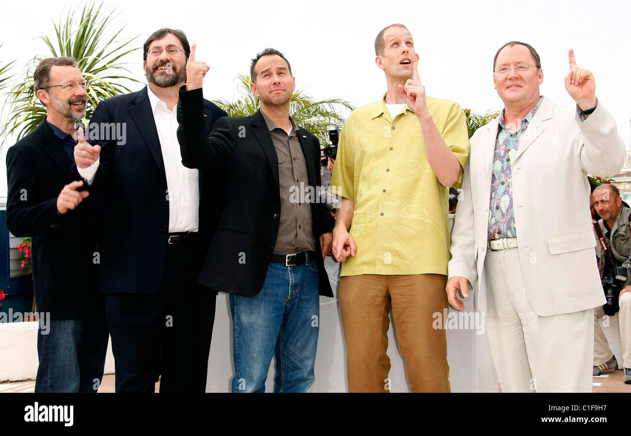 John lasseter at the photocall the film up hi-res stock photography and ...