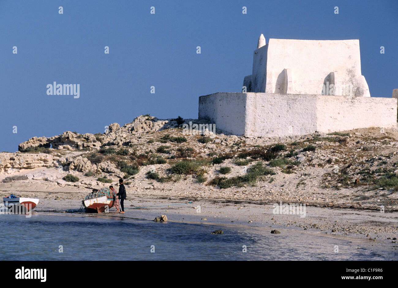 Tunisia, Djerba Island, Sidi Jmour Mosque Stock Photo - Alamy