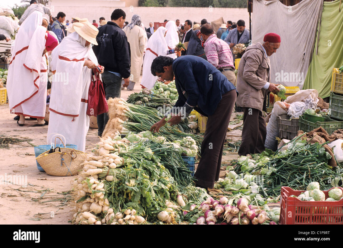 Tunisia, Djerba Island, Midoun, market Stock Photo - Alamy