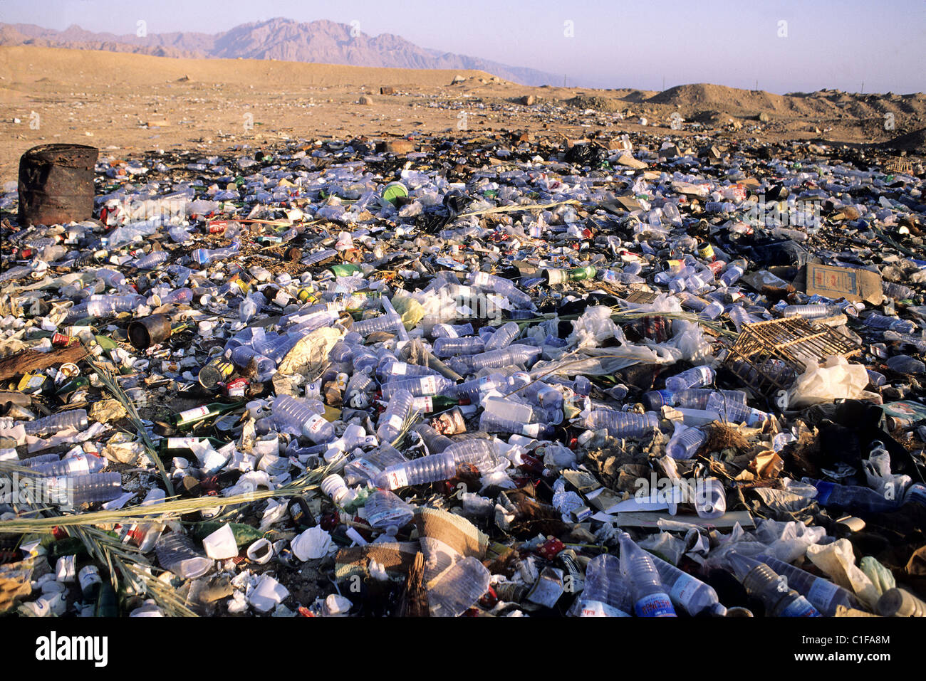 Egypt, pollution in the Sinai Stock Photo - Alamy