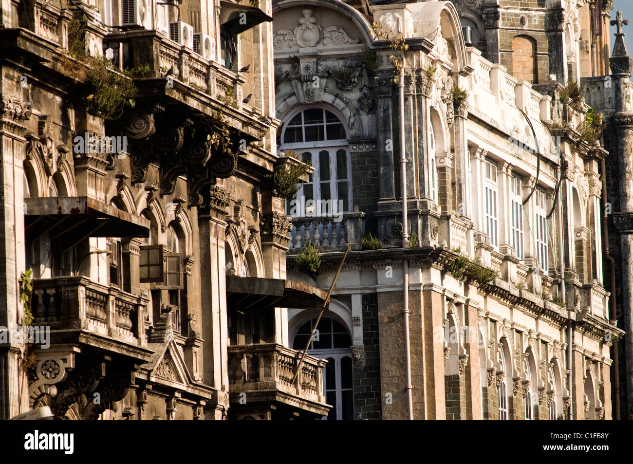 Old colonial buildings, Mumbai, India Stock Photo - Alamy