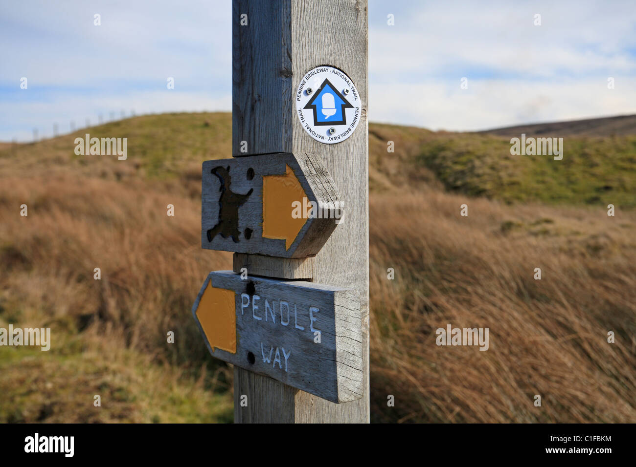 Pendle way hi-res stock photography and images - Alamy