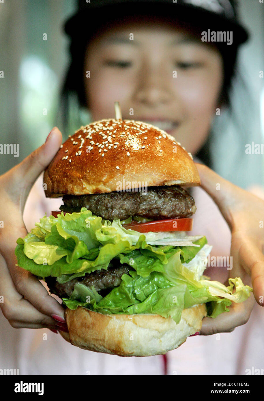 China introduces its entry for the World's Best Hamburger contest in ...