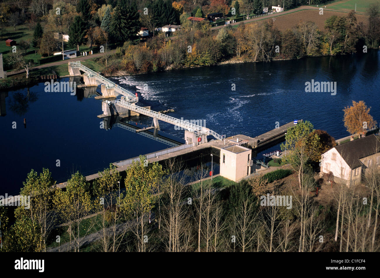 Villeneuve Sur Yonne Aerial View High Resolution Stock Photography and ...