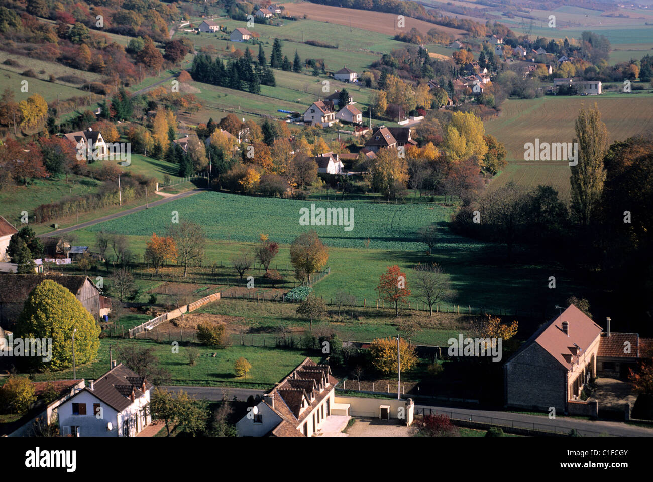 Burgundy yonne valley hi-res stock photography and images - Alamy