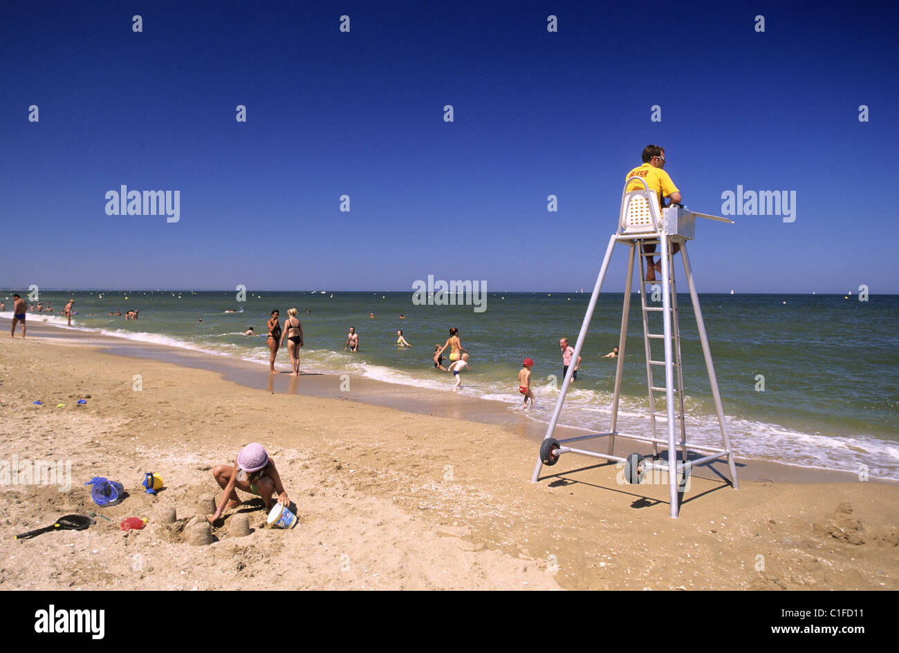 France, Calvados, Houlgate beach Stock Photo - Alamy
