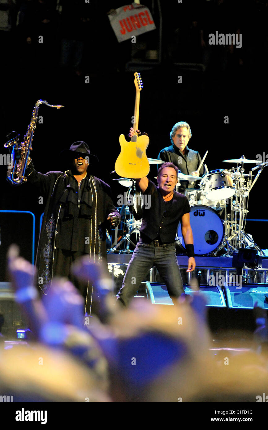 Bruce Springsteen performing live in concert at the Air Canada Centre ...