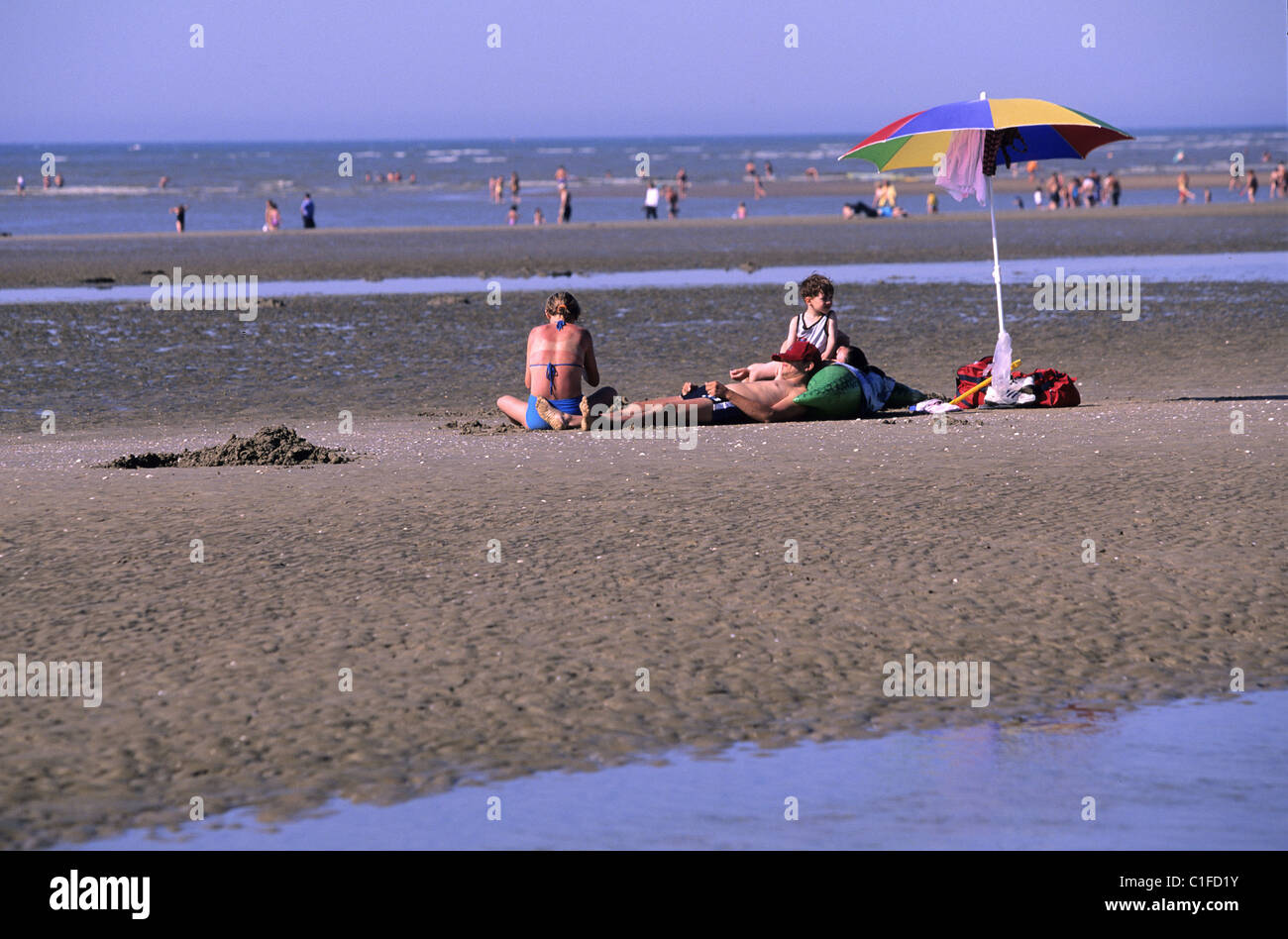 France, Calvados, Houlgate beach Stock Photo - Alamy