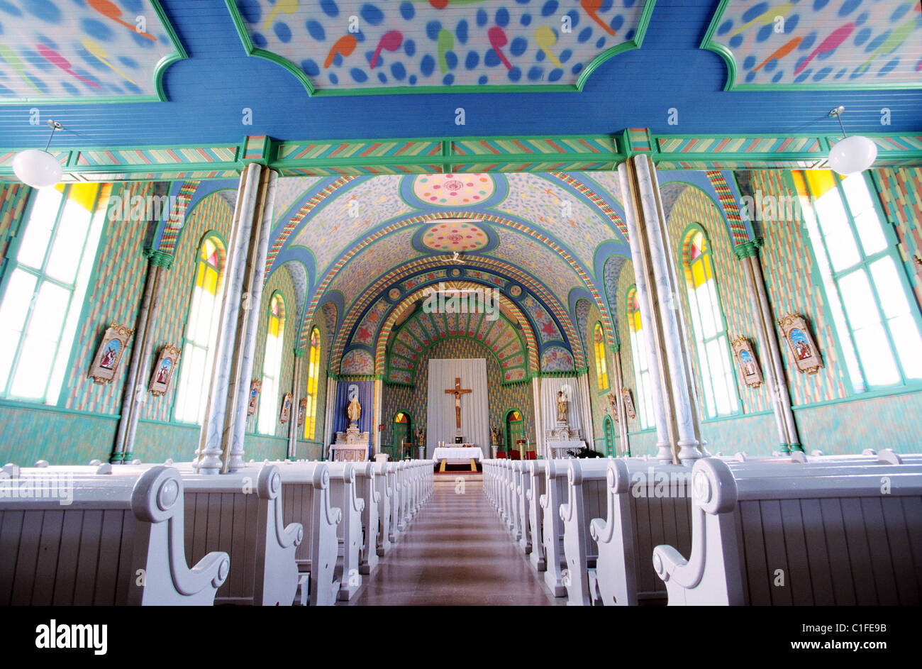 Canada, New Brunswick, the Acadian Coast, Lameque Island, St Cecile ...