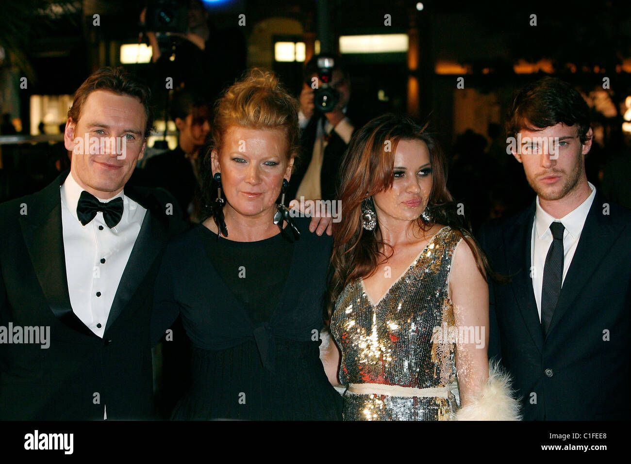 Michael Fassbender, Andrea Arnold, Kierston Wareing and Harry Treadaway ...