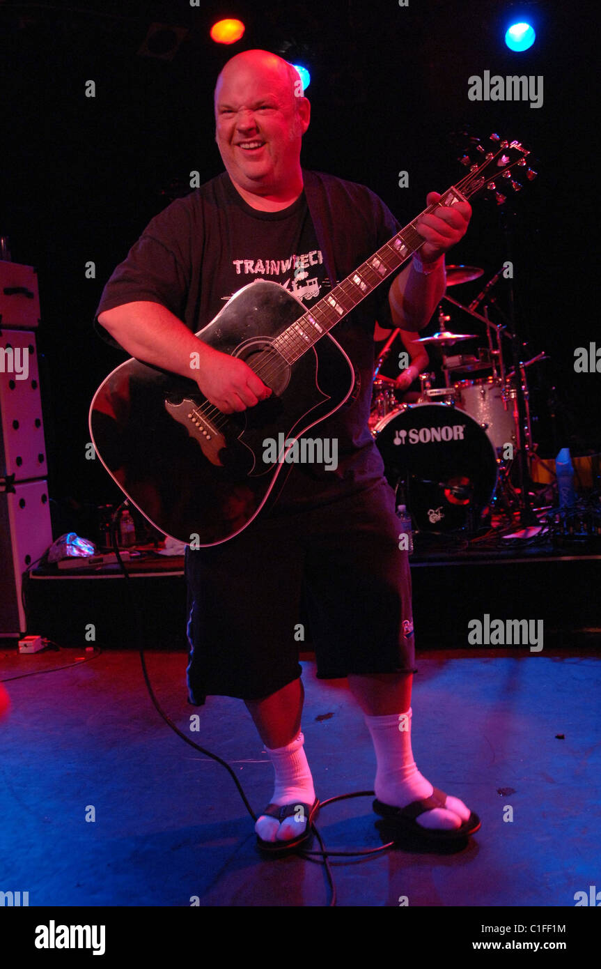 Tenacious D's Kyle Gass performing with The Chelsea Girls at The Roxy ...