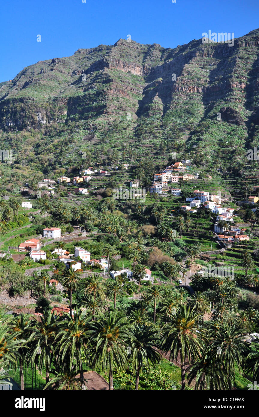 Valle Gran Rey, La Gomera, Canary islands, Spain Stock Photo - Alamy