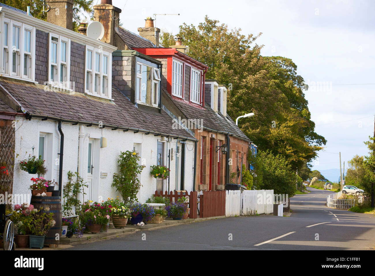 Corrie, Isle of Arran Stock Photo - Alamy