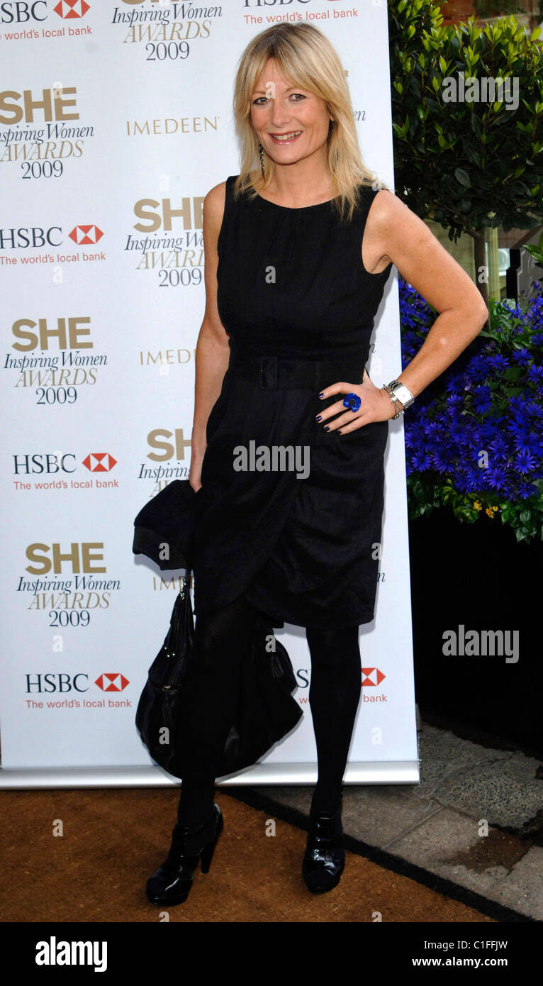 Gabby Logan SHE Inspiring Women Awards held at the Claridge's Hotel ...