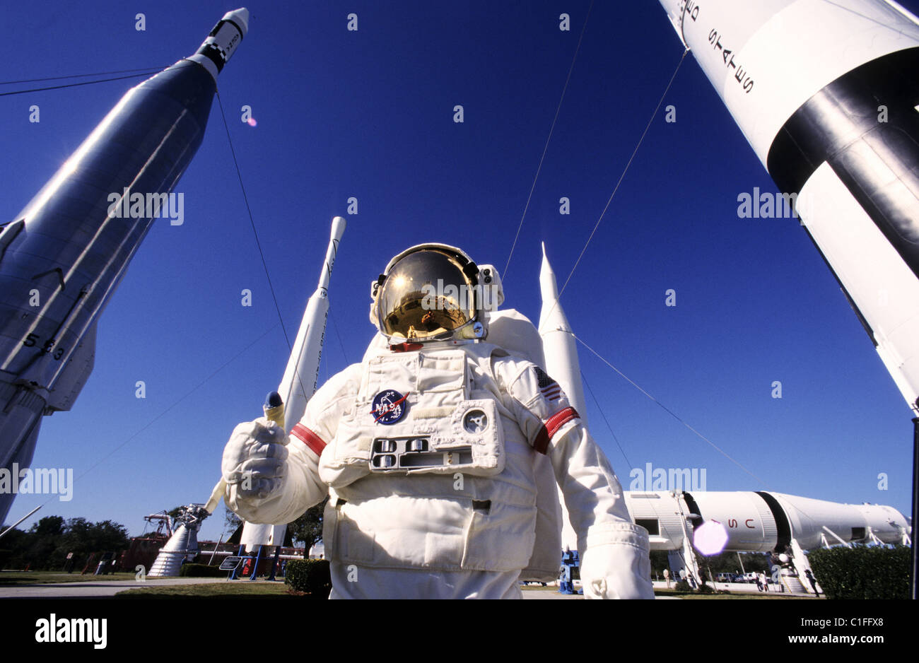 United States, Florida, Cape Canaveral, Kennedy Space centre Stock ...