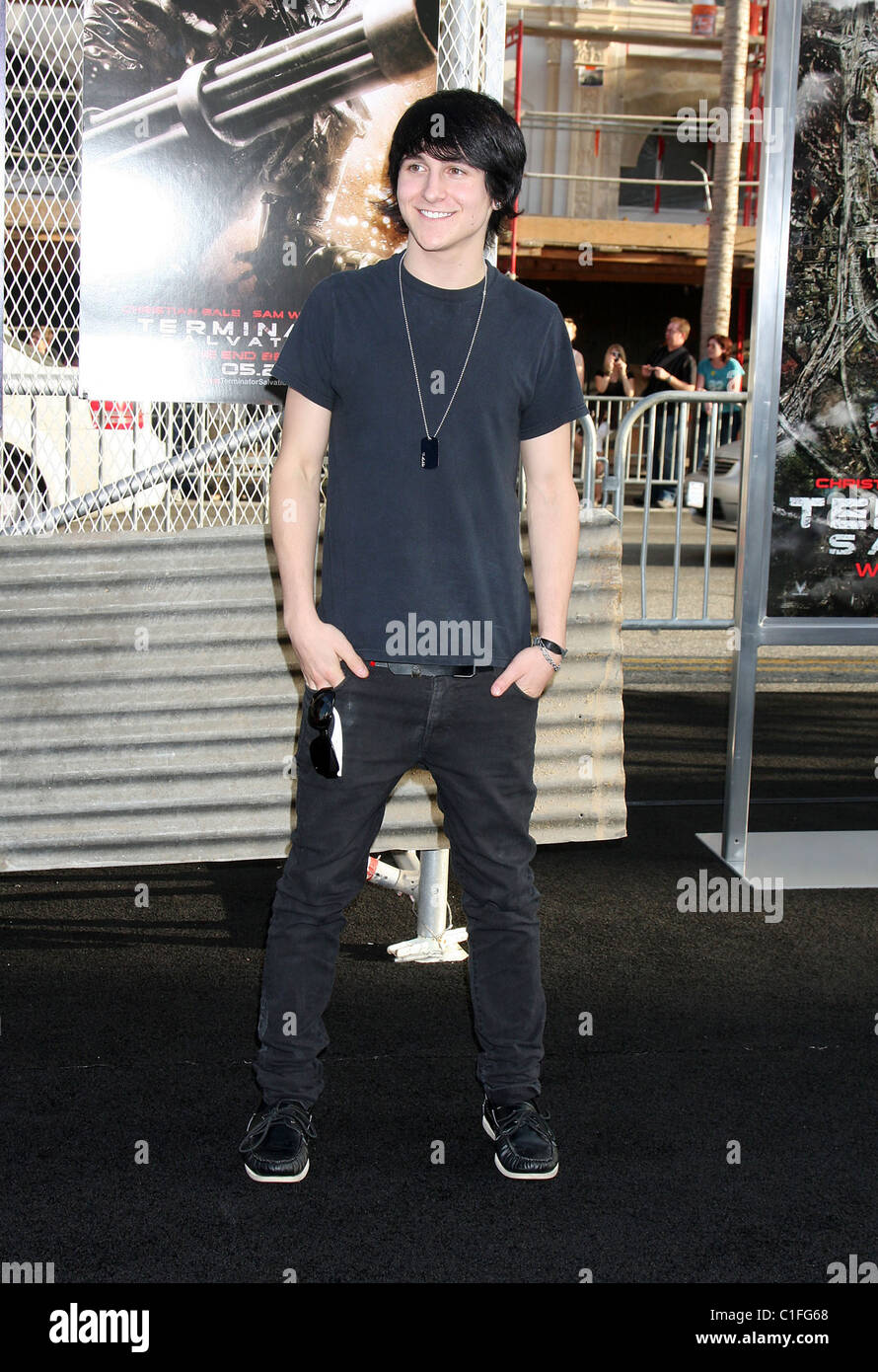 Mitchel musso los angeles premiere hi-res stock photography and images ...