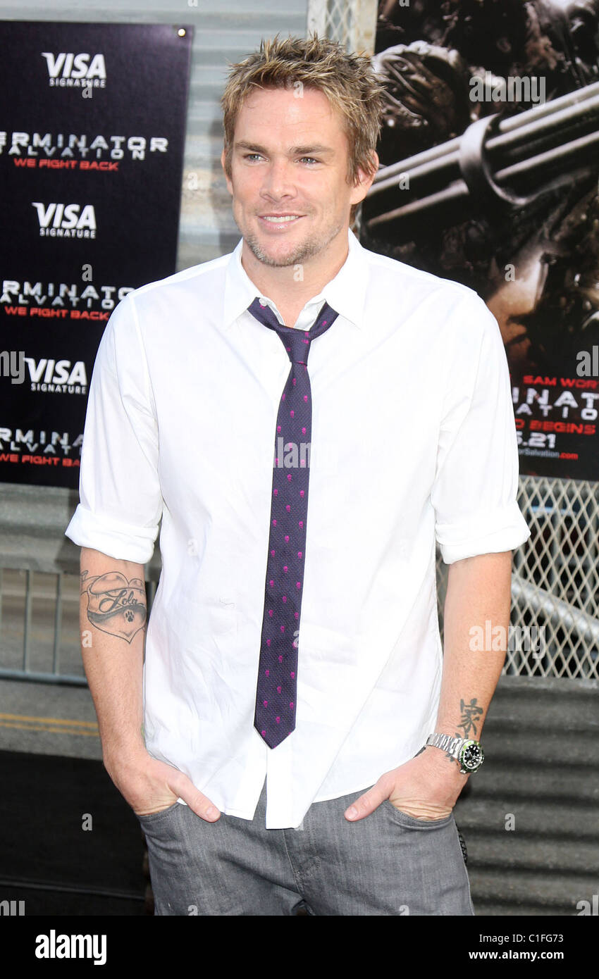 Mark McGrath Los Angeles Premiere of 'Terminator Salvation' held at the ...