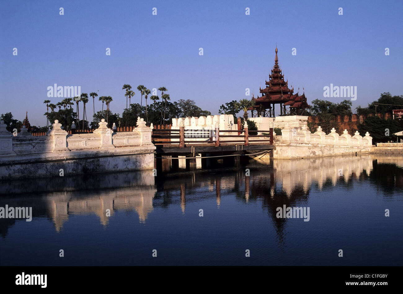 Myanmar (Burma), Mandalay, the Royal Palace Stock Photo - Alamy