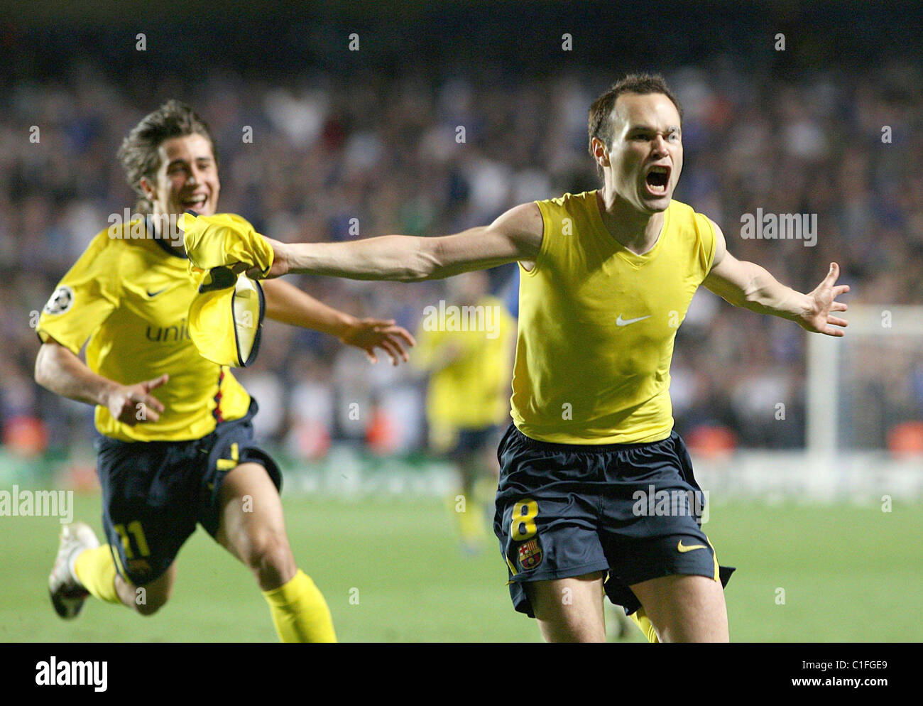 Andres Iniesta UEFA Champions League semi final Chelsea against ...