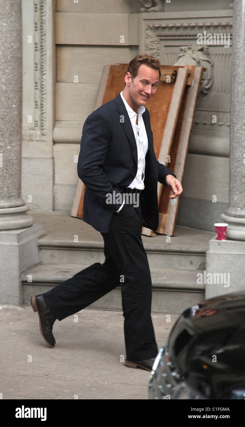 Film set of the new movie 'The Baster' New York City, USA - 08.05.09 ...