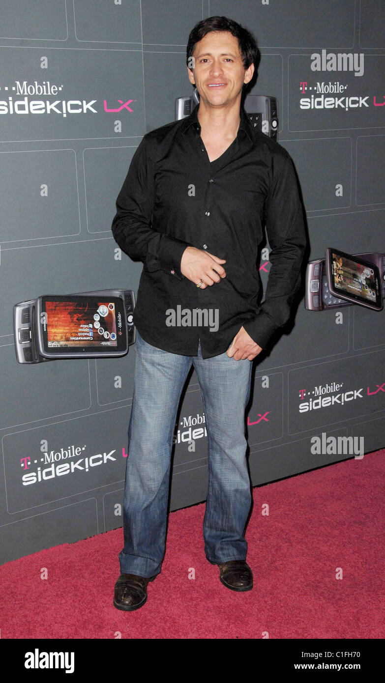 Clifton Collins Jr T-Mobile Sidekick LX launch held at Paramount ...