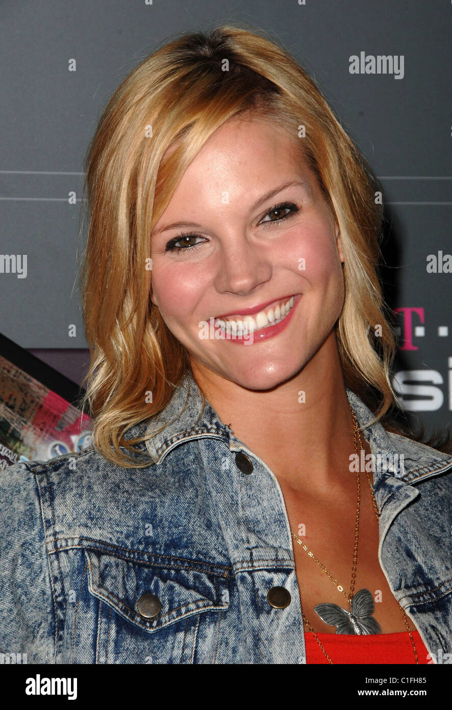 Amber Borycki T-Mobile Sidekick LX launch held at Paramount Studios ...