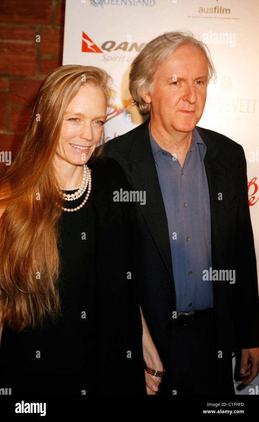 Director James Cameron and his wife Susie Amos Australians In Film's ...