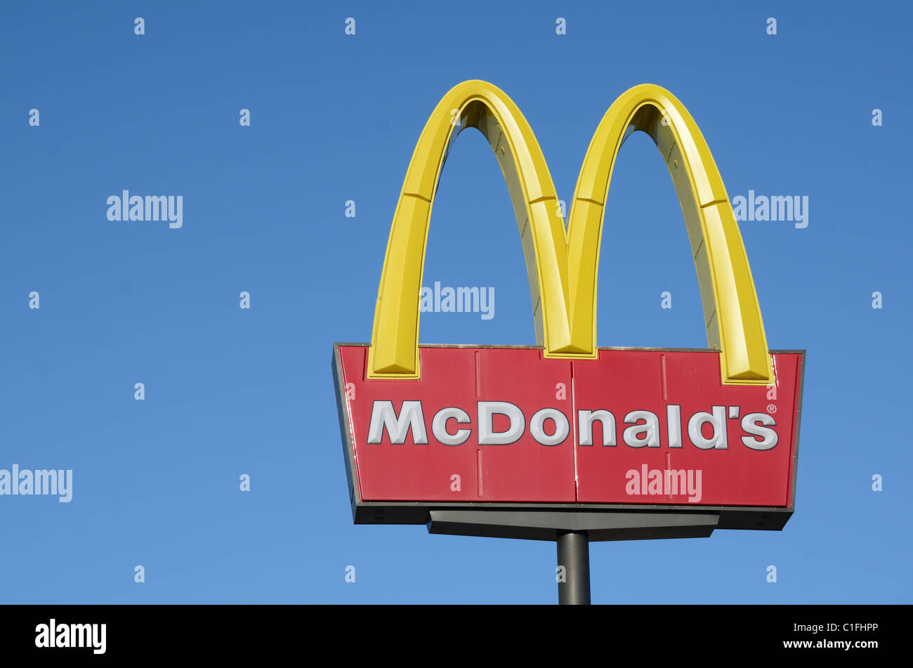 The iconic arches of McDonald's Stock Photo - Alamy