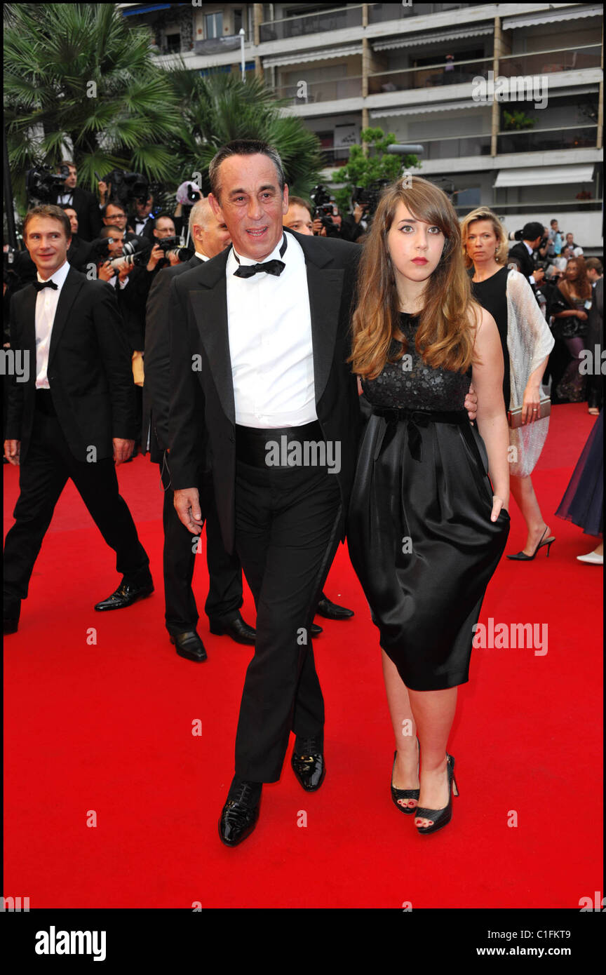 Thierry Ardisson and his daughter Ninon The 2009 Cannes Film Festival ...