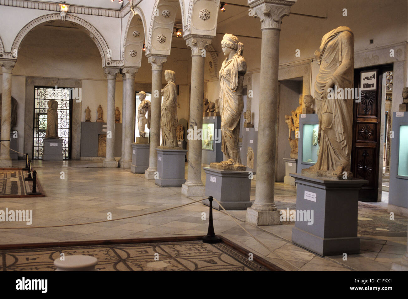 Tunisia, Tunis, the Bardo museum Stock Photo - Alamy