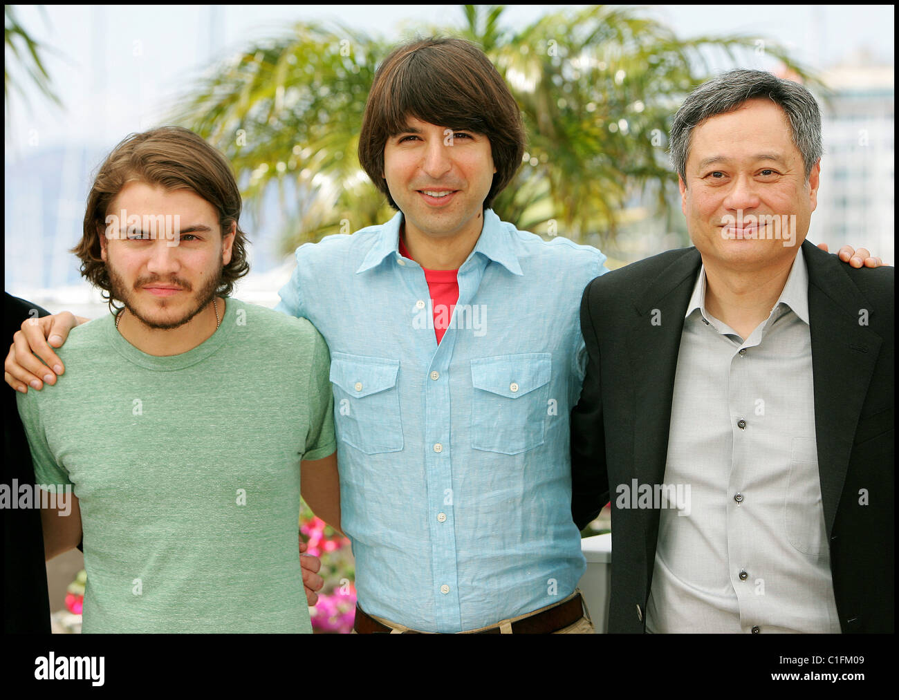 Emile Hirsch, Demetri Martin and Ang Lee The 2009 Cannes Film Festival ...