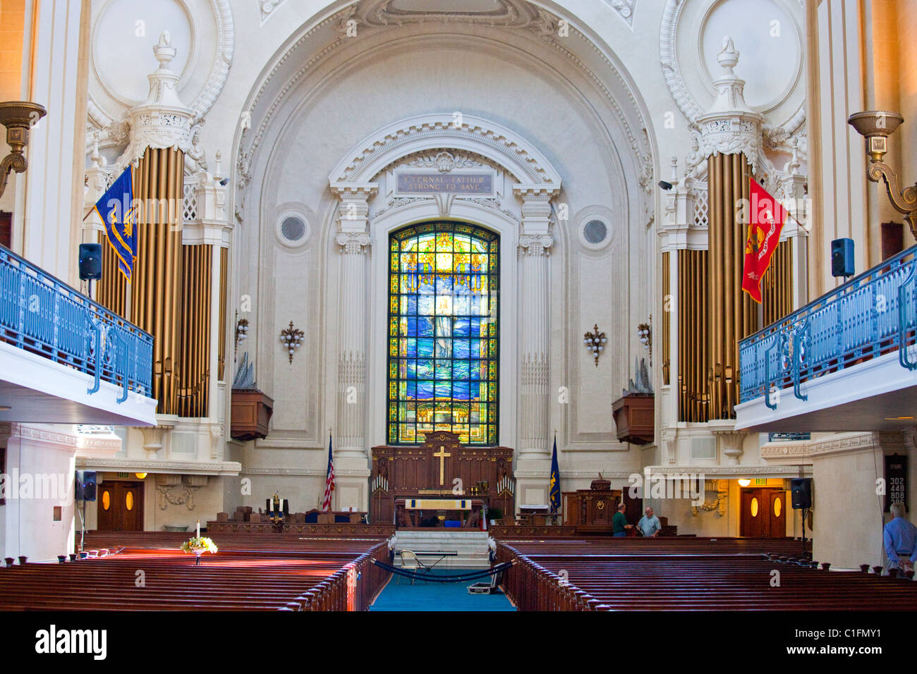 Naval academy chapel hi-res stock photography and images - Alamy