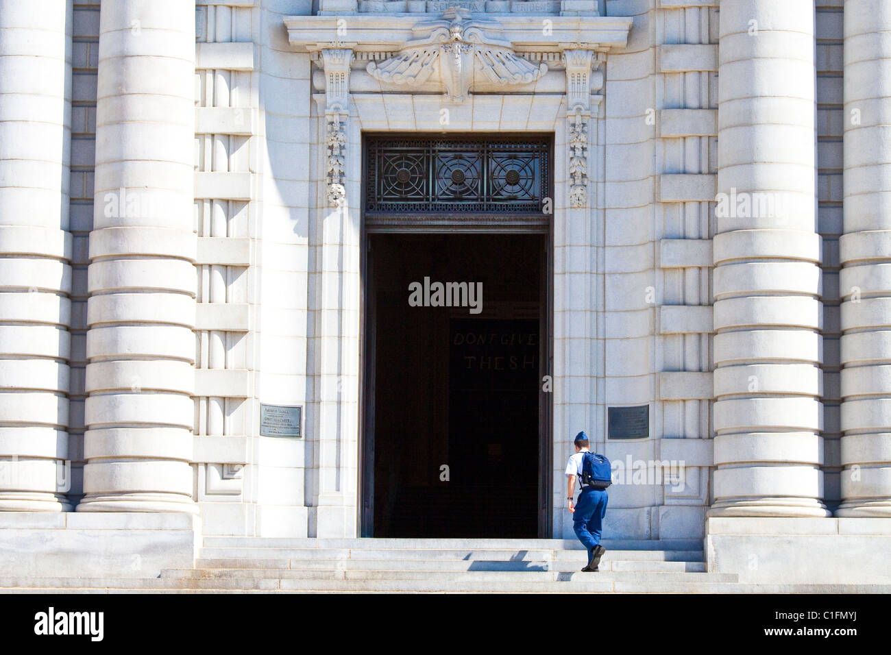Bancroft Hall Dormitory, US Naval Academy, Annapolis, Maryland Stock ...