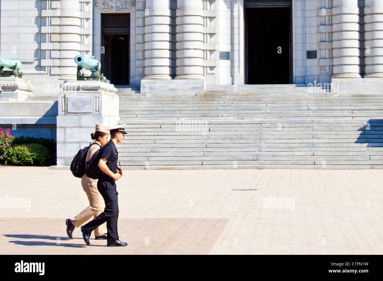 Bancroft Hall Dormitory, US Naval Academy, Annapolis, Maryland Stock ...
